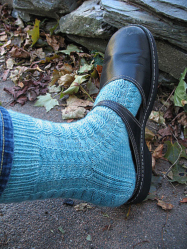 Ravelry: Azure Socks pattern by Deb Barnhill