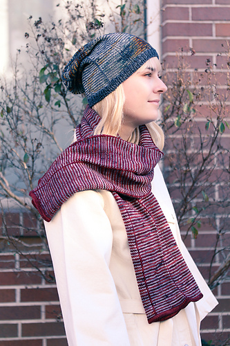 Ravelry: Ink Scarf pattern by Jennifer Dassau