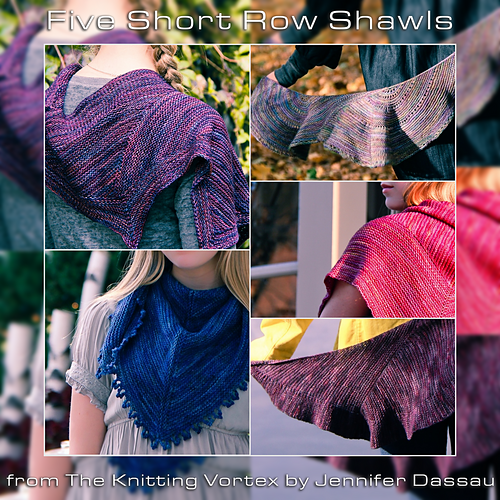 Ravelry: Five Short Row Shawls - patterns