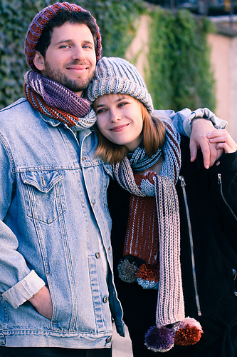 Ravelry: PatchRib Scarf pattern by Jennifer Dassau