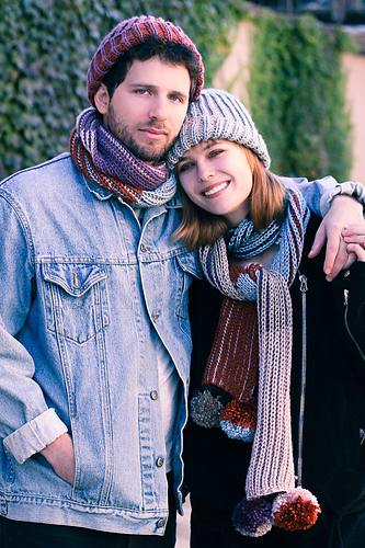 Ravelry: PatchRib Scarf pattern by Jennifer Dassau