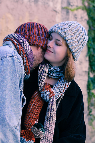 Ravelry: PatchRib Scarf pattern by Jennifer Dassau