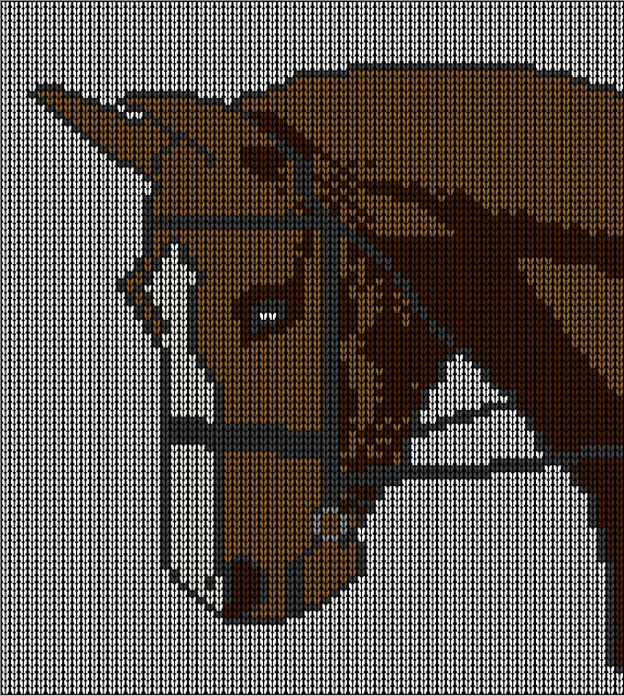Ravelry: chestnut horse knitting pattern pattern by irene court