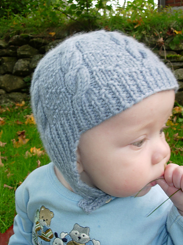 Ravelry: Baby Cabled Hat Knitting Pattern pattern by Margot Erdmann