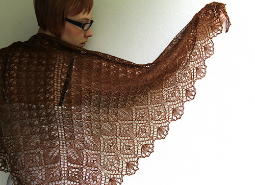 Ravelry: Leaf Evolution Shawl pattern by Tetiana Otruta