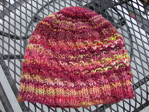 Ravelry: Diagonal Rib Hat pattern by Kat LeFevre