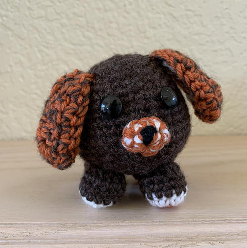Ravelry: Round Plush Puppy pattern by Janet Carrillo