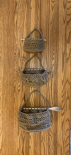 Ravelry: knittothebone's Luca’s Jute Baskets