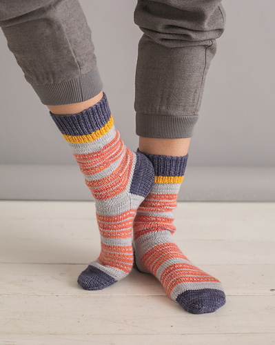 Ravelry: Woodstock Socks pattern by Jesie Ostermiller