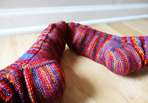 Ravelry: Carnival Socks pattern by Anna Maliszewski