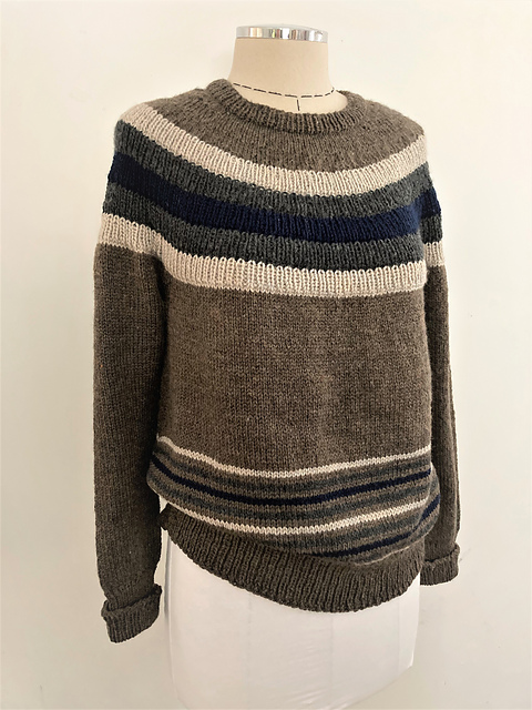 Ravelry: Orbit Circular Yoke Sweater pattern by Sylvia Heidinger
