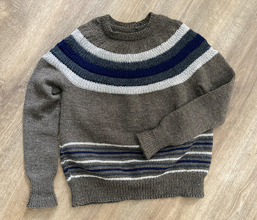 Ravelry: Orbit Circular Yoke Sweater pattern by Sylvia Heidinger