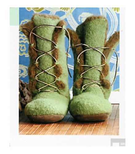 Ravelry: Ice Age Boots pattern by Maggie Pace