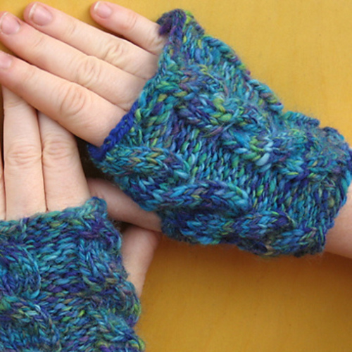 Ravelry: Handspun Little Mitts pattern by Tina Whitmore