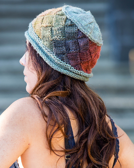 Ravelry: Idun Entrelac Hat pattern by Tina Whitmore