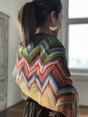 Ravelry: Passeggiata Wrap pattern by Tina Whitmore