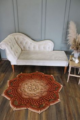 Ravelry: "Arabesque" rug pattern by Lisova Oksana