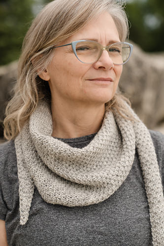 Ravelry: Purl Dust Triangle Scarf pattern by Kelene Kinnersly