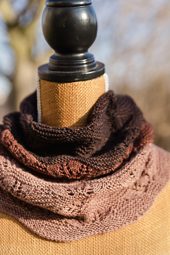 Ravelry: Among the Fallen Leaves Cowl pattern by Kelene Kinnersly