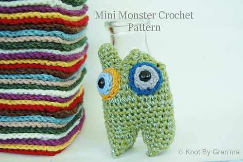 Ravelry: Mini Monster pattern by Jessica Schleicher
