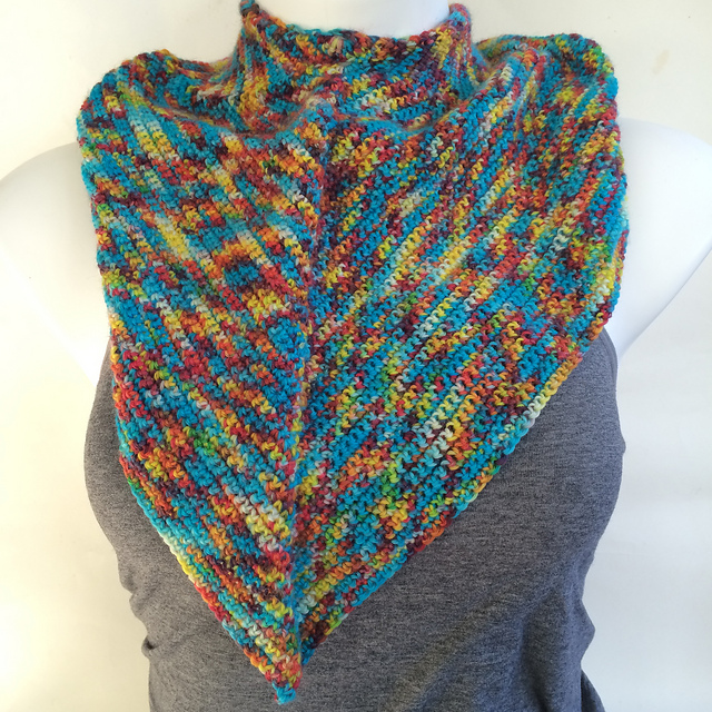 Ravelry: Out of the Snow Scarflette pattern by Jessica Schleicher