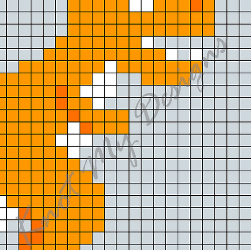 Ravelry: C2C T-Rex Dinosaur Pack Blanket Graph pattern by Apeksha Prasad