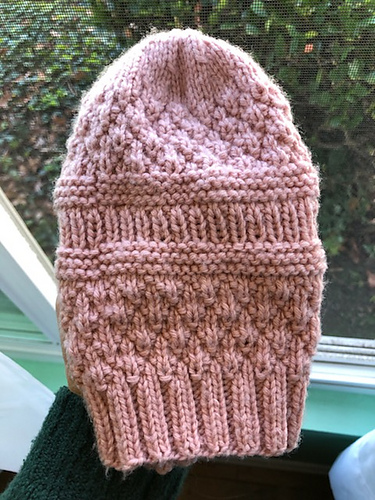 Ravelry: Omi's Textured Toque pattern by Covered By Grace Creations