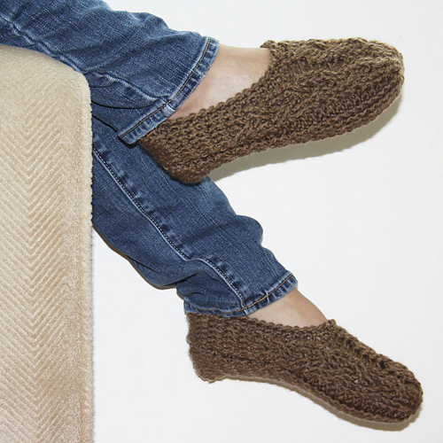 Ravelry: Cottage Slippers pattern by Kim Miller
