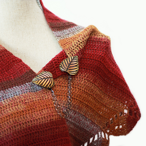 Ravelry: Autumn Leaves Shawl pattern by Kim Miller