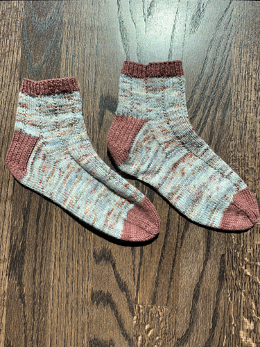 Ravelry: Broken Rib Socks pattern by Amy vanWell