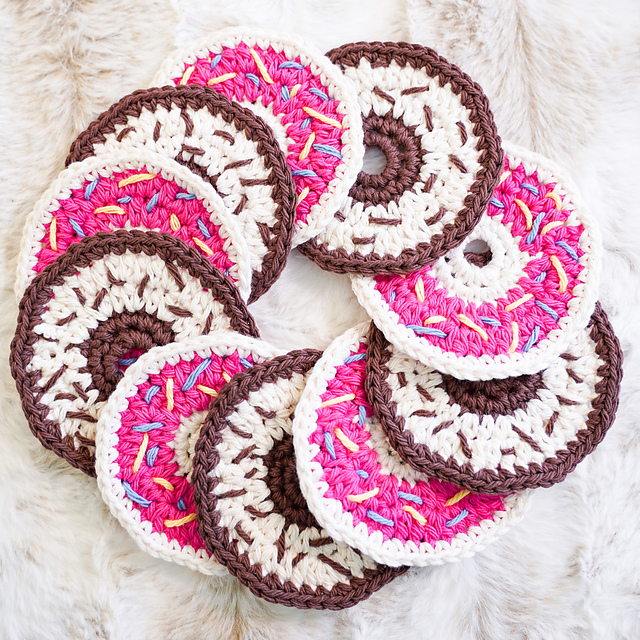 Ravelry: Donut Coaster pattern by Rachel G
