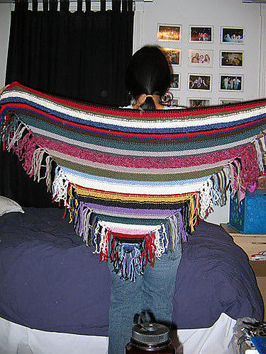 Ravelry: Simplest Shawl in Garter Stitch pattern by Alli Michaels