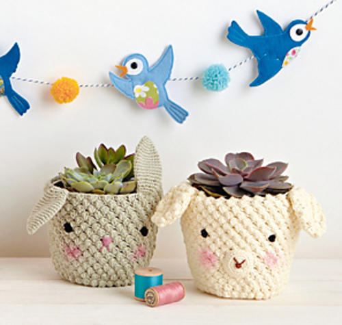 Ravelry: Crochet Plant Pot Covers pattern by Sandrine Deveze