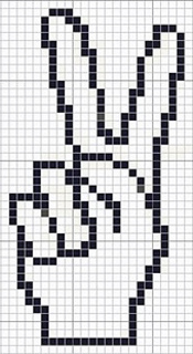 Ravelry: Sign Language Peace Sign pattern by Kody May Kline