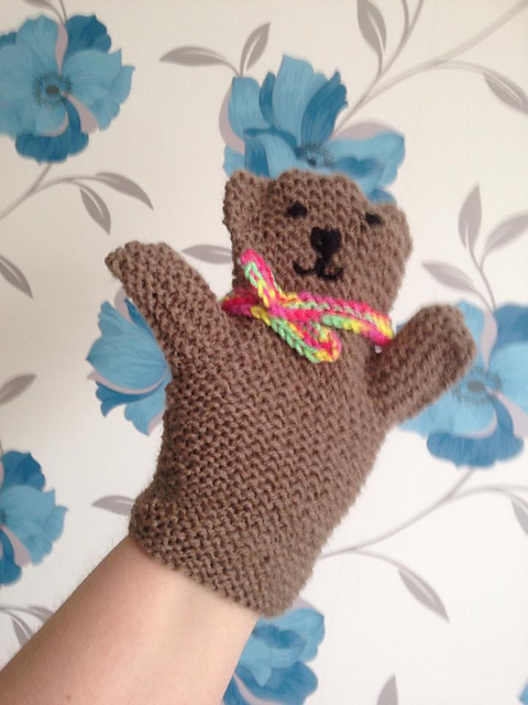 Ravelry: Teddy Hand Puppet pattern by Shelley Pearson