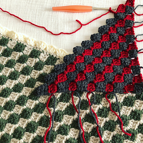 Ravelry: Checkerboard Blanket pattern by Kountingsheep