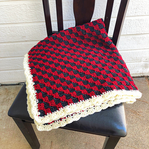 Ravelry: Checkerboard Blanket pattern by Kountingsheep