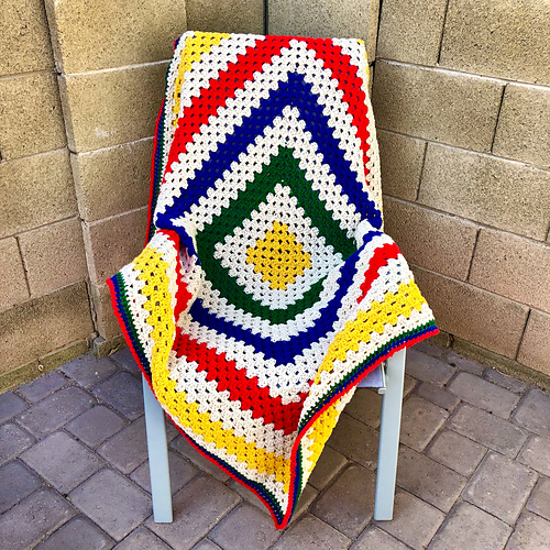 Ravelry: Collegiate Throw pattern by Kountingsheep
