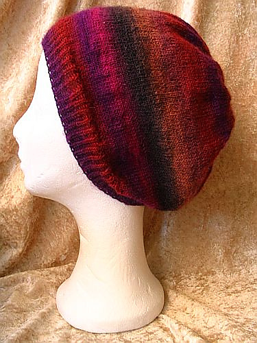 Ravelry: Sock Yarn Slouch hat pattern by Sandra Bichlmayer