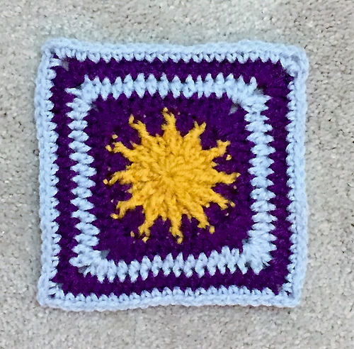 Ravelry: Sunshine Square pattern by Pia Thadani