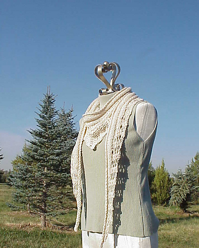 Ravelry: Gallatin Scarf pattern by Kris Basta - Kriskrafter, LLC