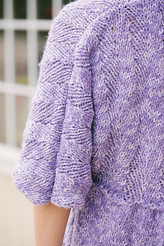 Ravelry: French Lavender Cardigan pattern by Kristin Jones