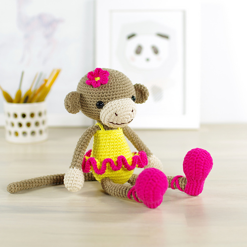 Ravelry: Monkey Ballerina pattern by Kristi Tullus