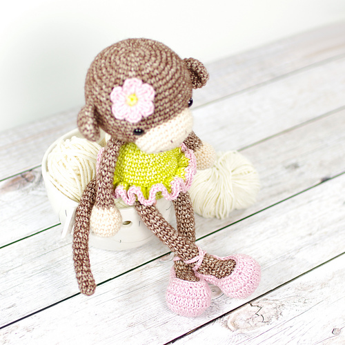 Ravelry: Monkey Ballerina pattern by Kristi Tullus
