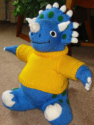 Ravelry: Modern Day Dinosaur pattern by Family Circle