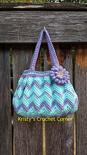 Ravelry: kristyscorner's Chevron Purse