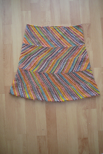 Ravelry: Schräger Rock pattern by Bianca Robic