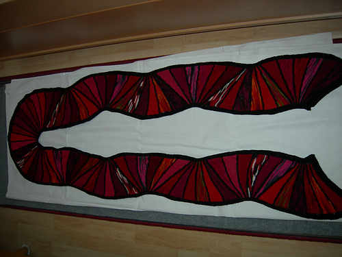 Ravelry: deep No. 1 - Scarf pattern by Chibcha Olivia