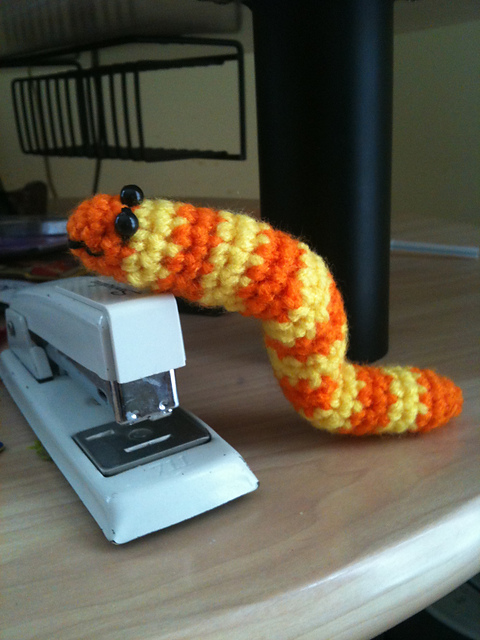 Ravelry: kschierer's Slimey the worm