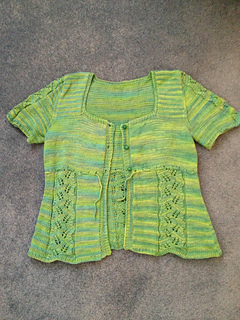 Ravelry: CapacKathy's SS Cardi and tank twin set